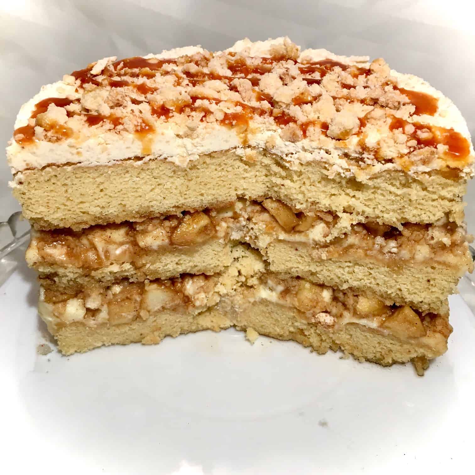My Version of Milk Bar's Apple Pie Layer Cake - Margot Dreams of Baking