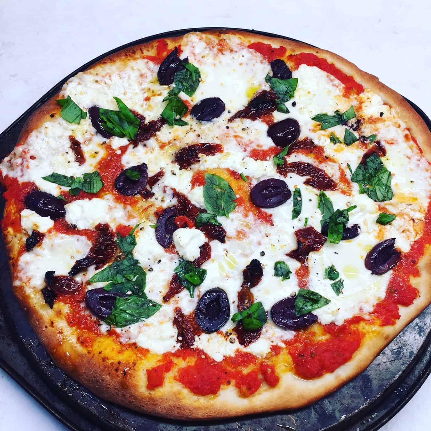 Homemade Pizza in One Hour! - Margot Dreams of Baking